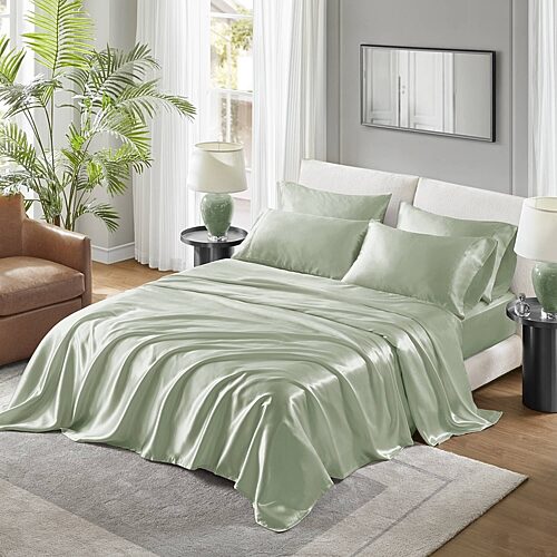Click here for Madison Park Essentials Satin Pillowcase Pair  Kin... prices