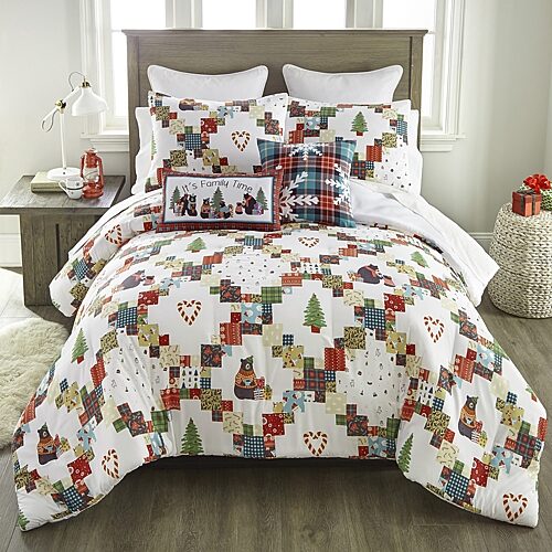 Click here for Your Lifestyle Holiday Love 3pc. Comforter Set prices