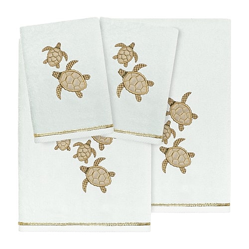 Click here for Linum Home Textiles Tortuga 4-pc. Bath Towel Set... prices