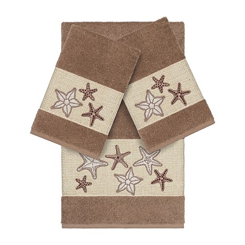 Click here for Linum Home Textiles Lydia 3-pc. Bath Towel Set  On... prices