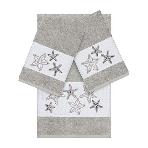 Click here for Linum Home Textiles Lydia 3-pc. Bath Towel Set  On... prices