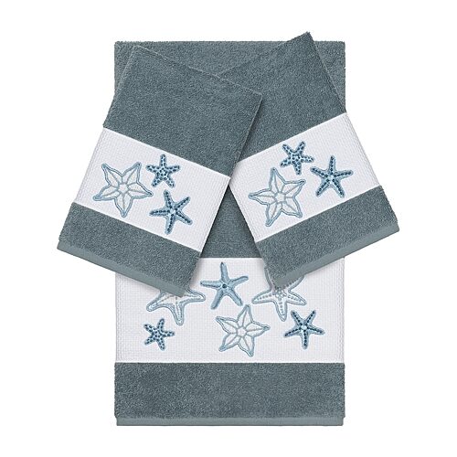 Click here for Linum Home Textiles Lydia 3-pc. Bath Towel Set  On... prices