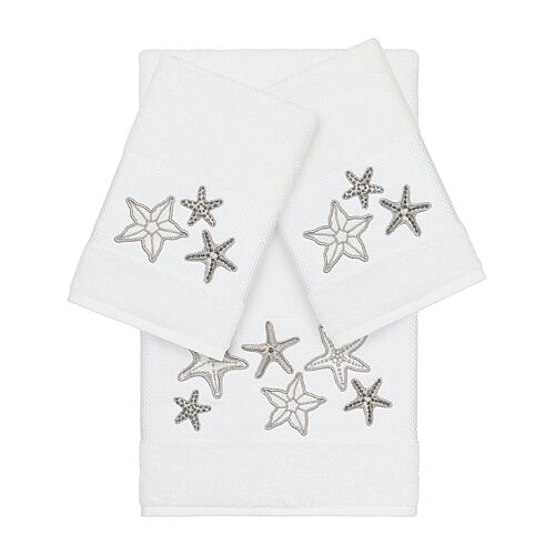 Click here for Linum Home Textiles Lydia 3-pc. Bath Towel Set  On... prices