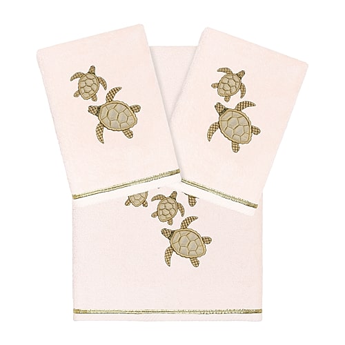 Click here for Linum Home Textiles Tortuga 3-pc. Bath Towel Set... prices