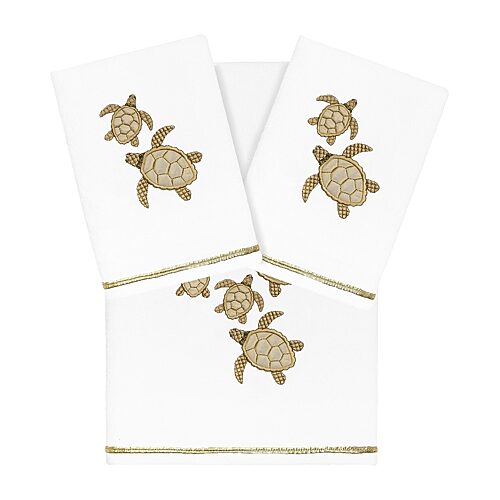 Click here for Linum Home Textiles Tortuga 3-pc. Bath Towel Set... prices