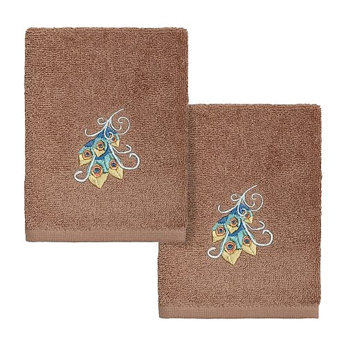 Click here for Linum Home Turkish Cotton Penelope Embellished 2-P... prices