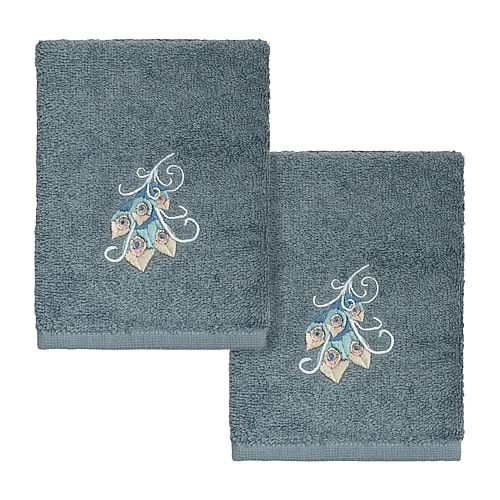 Click here for Linum Home Turkish Cotton Penelope Embellished 2-P... prices