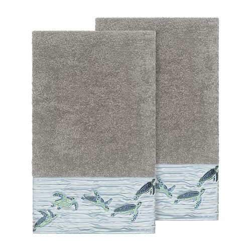Click here for Linum Home Textiles Mia 2-pc. Embellished Animal B... prices