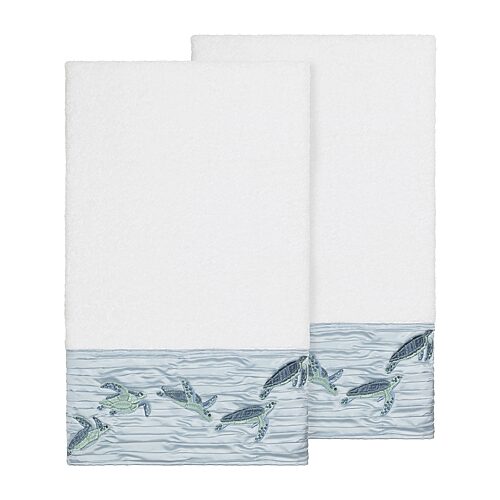 Click here for Linum Home Textiles Mia 2-pc. Embellished Animal B... prices