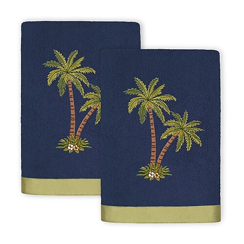 Click here for Linum Home Textiles Palmera 2-pc. Embellished Hand... prices