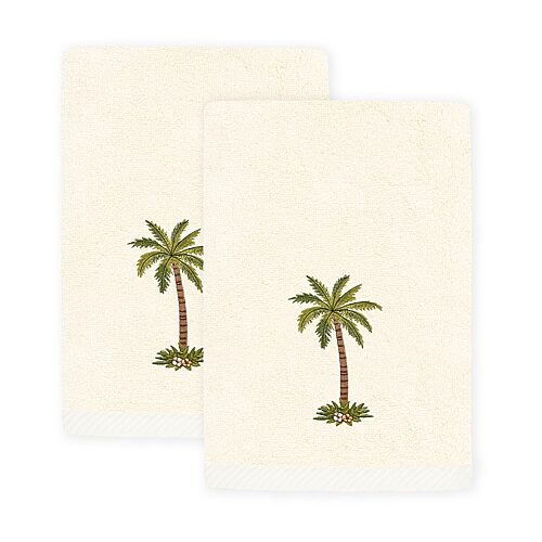 Click here for Linum Home Textiles Palmera 2-pc. Embellished Fing... prices