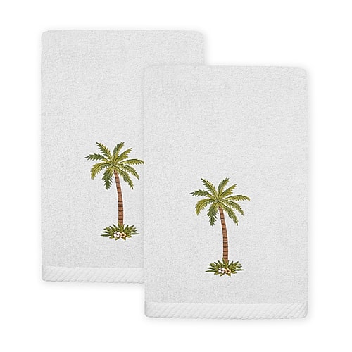 Click here for Linum Home Textiles Palmera 2-pc. Embellished Fing... prices