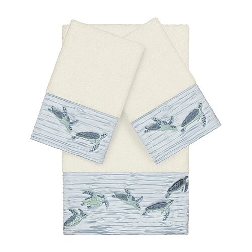Click here for Linum Home Textiles Mia 3-pc. Bath Towel Set  One... prices