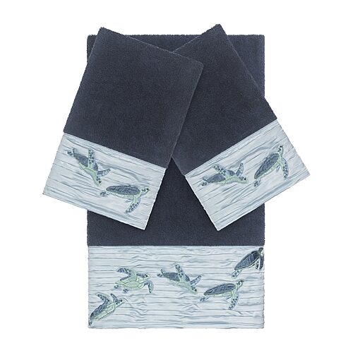 Click here for Linum Home Textiles Mia 3-pc. Bath Towel Set  One... prices