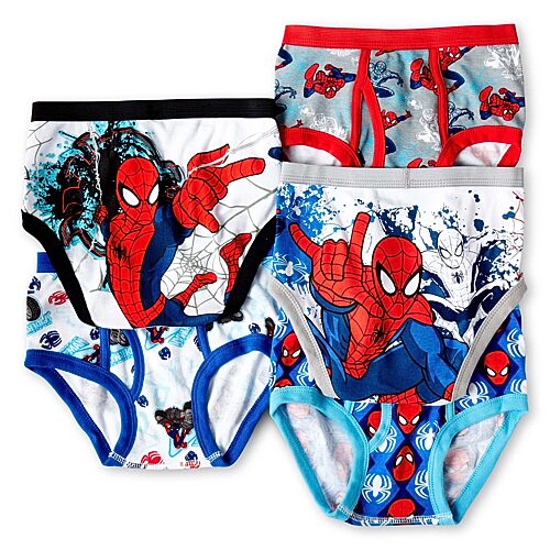 Click here for Spider-Man Big Boys 5Pack Underwear - Assorted prices