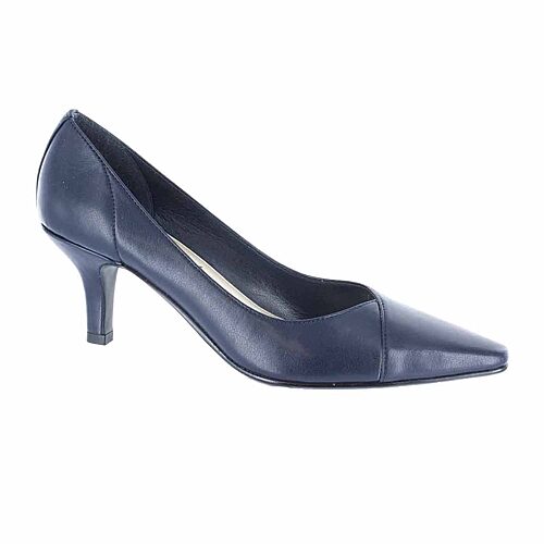 Easy Street Chiffon Pumps - New Navy