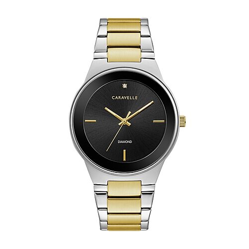Click here for Caravelle Designed by Bulova Mens Diamond-Accent T... prices