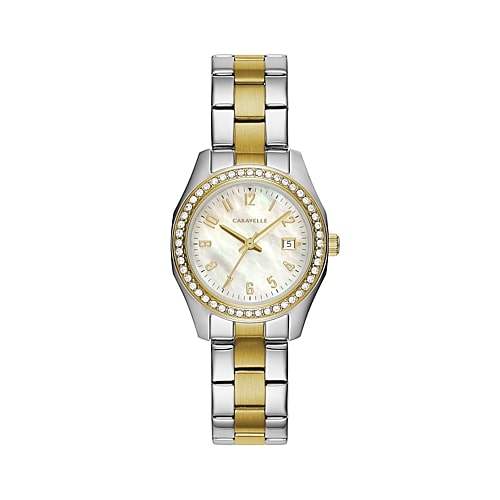Click here for Caravelle Designed By Bulova Womens Crystal Accent... prices