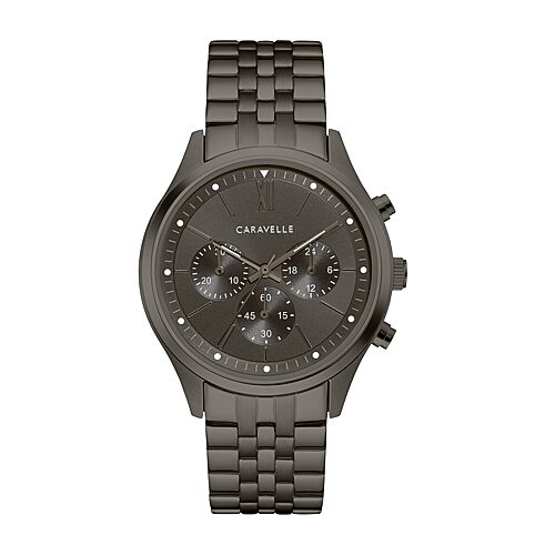 Click here for Caravelle Designed By Bulova Mens Chronograph Stai... prices