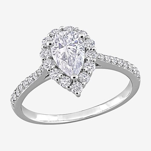 Click here for Womens 1 3/8 CT. T.W. Lab Created White Moissanite... prices