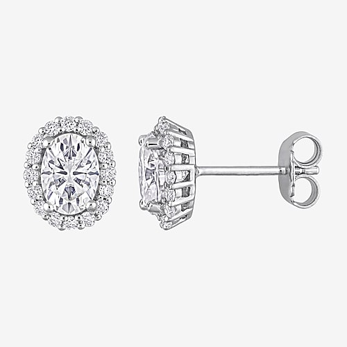 Click here for 2 1/3 CT. T.W. Lab Created White Moissanite Sterli... prices