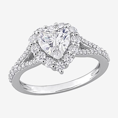 Click here for Womens 1 1/2 CT. T.W. Lab Created White Moissanite... prices