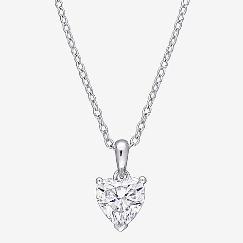 Click here for Womens Lab Created White Moissanite Sterling Silve... prices