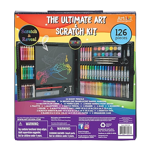 Click here for Art 101 Usa Art Set  One Size  Red prices