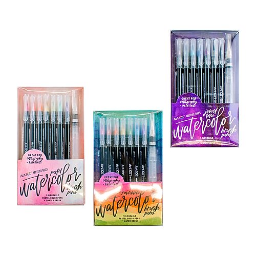 Click here for Art 101 Creative Tools 3 Pack Watercolor Brush Pen... prices