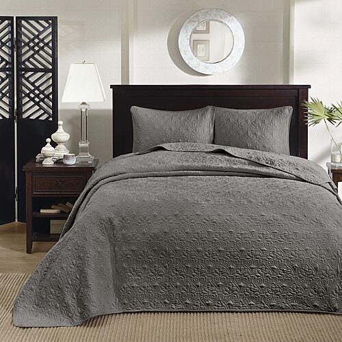 Click here for Madison Park Quebec Quilted 3-Pc. Bedspread Set  Q... prices