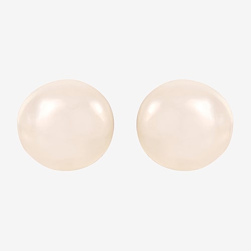 Click here for White Cultured Freshwater Pearl 14K Gold 4.1mm Stu... prices