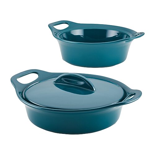 Click here for Rachael Ray Ceramic 3-pc. Casserole Bakers with Sh... prices