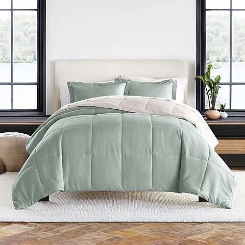 Soft Essentials Ultra-Soft Reversible 3pc. Comforter Set