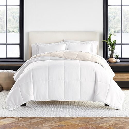 Soft Essentials Down-Alternative Reversible Comforter Set