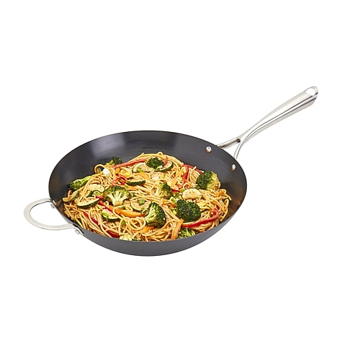 Click here for Infuse Asian Carbon Steel 14 Open Wok - Black prices
