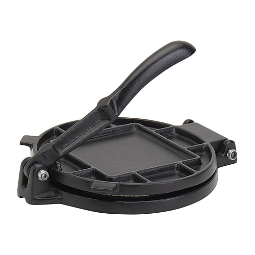 Click here for Infuse Latin Cast Iron 7.25 Tortilla Press - Black prices