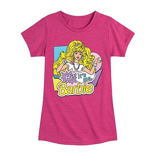 Click here for Hi Its Me Big Kid Girls Crew Neck Short Sleeve Bar... prices
