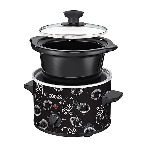 Click here for Cooks 1.5-Quart Football Print Slow Cooker  One Si... prices