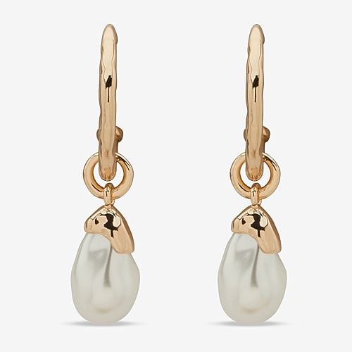 Click here for Worthington Gold Tone Womens Simulated Pearl 44.9m... prices