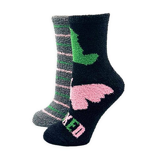 Click here for Wicked Cozy Womens 2 Pair Wicked Crew Socks  9-11... prices