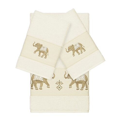 Click here for Linum Home Textiles Quinn 3-pc. Bath Towel Set  On... prices