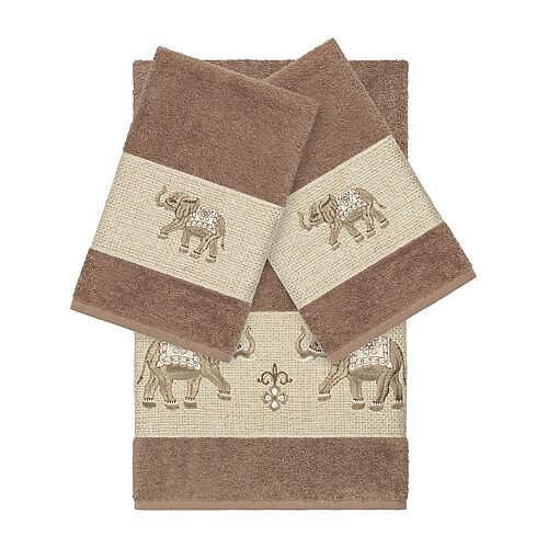 Click here for Linum Home Textiles Quinn 3-pc. Bath Towel Set  On... prices