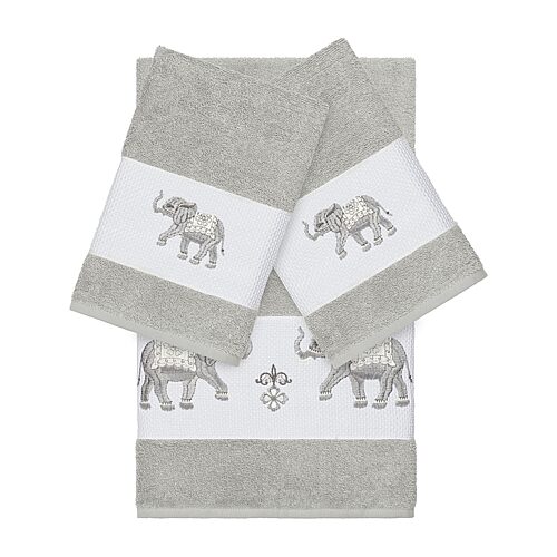Click here for Linum Home Textiles Quinn 3-pc. Bath Towel Set  On... prices