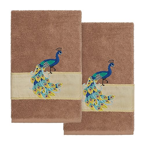 Click here for Linum Home Turkish Cotton Penelope Embellished 2-P... prices