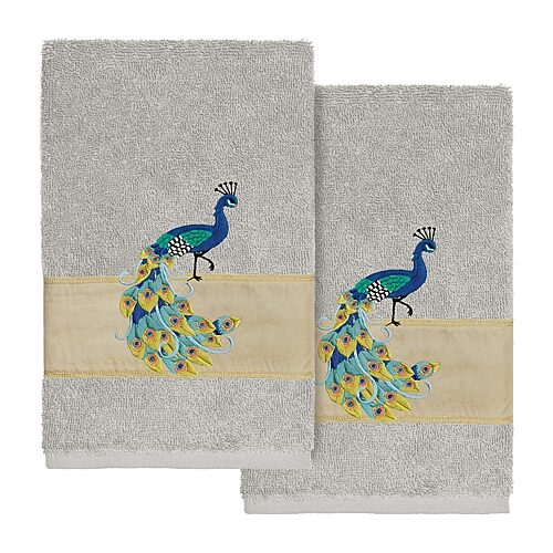 Click here for Linum Home Turkish Cotton Penelope Embellished 2-P... prices