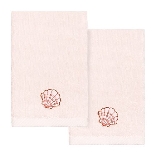 Click here for Linum Home Textiles Shell Row 2-pc. Embellished Fi... prices