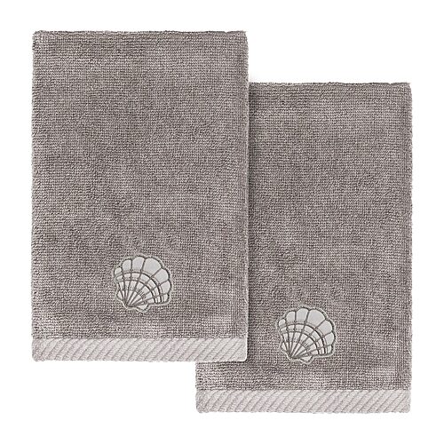 Click here for Linum Home Textiles Shell Row 2-pc. Embellished Fi... prices