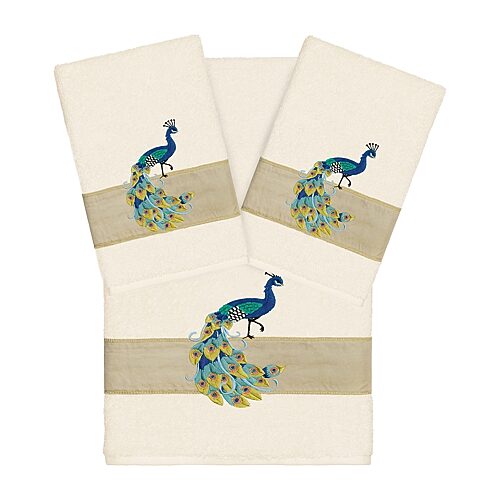 Click here for Linum Home Textiles Penelope 3-pc. Bath Towel Set... prices
