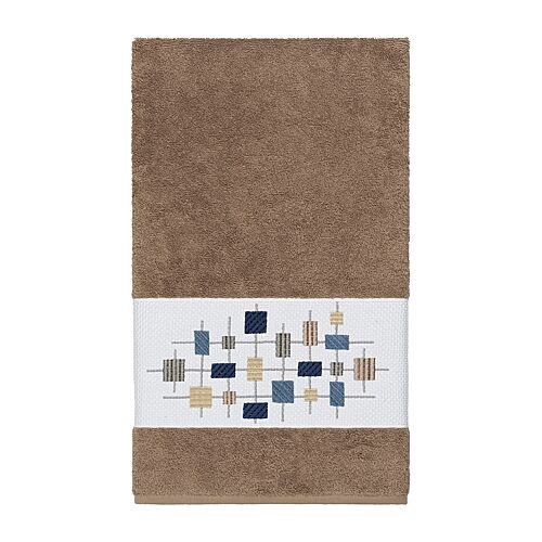 Click here for Linum Home Textiles Khloe Embellished Geometric Ba... prices