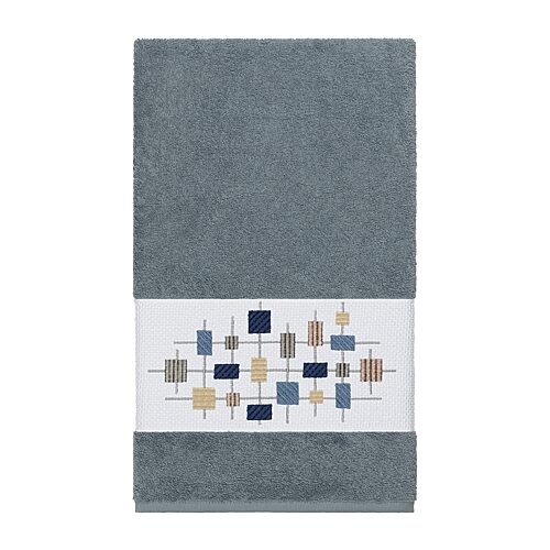 Click here for Linum Home Textiles Khloe Embellished Geometric Ba... prices